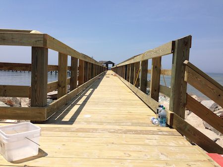 WEEKEND: Half-Way Pier Open for Memorial Holiday : Cape Charles Wave